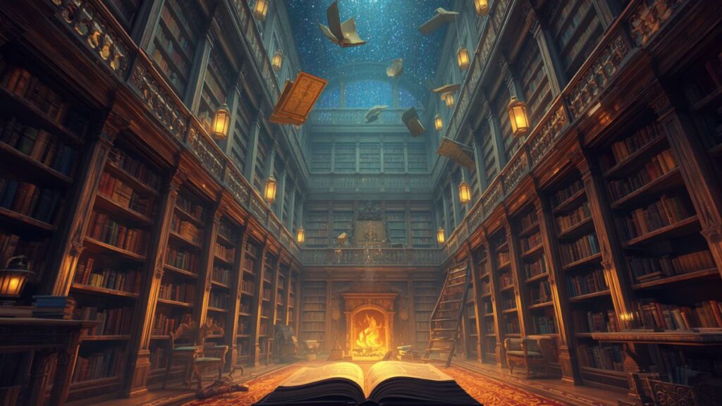The Library That Borrowed Tomorrow's Happy Memories | Romantic Bedtime ...
